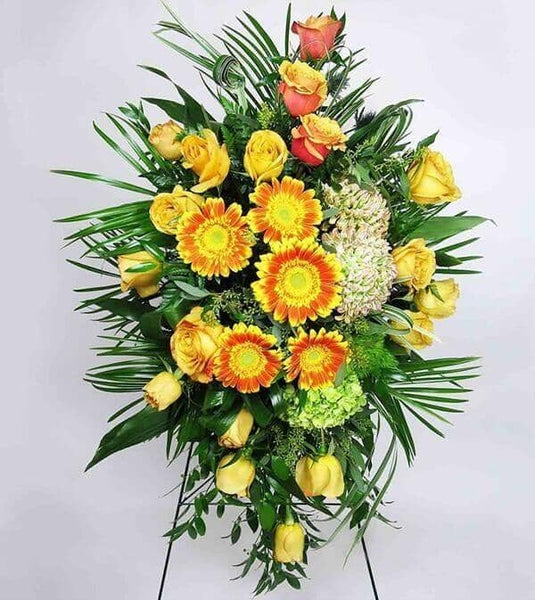 Cherished Memories™ Standing Spray - Sympathy Arrangement